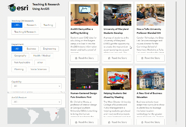 Welcome to Esri's Higher Education Community! - Esri Community