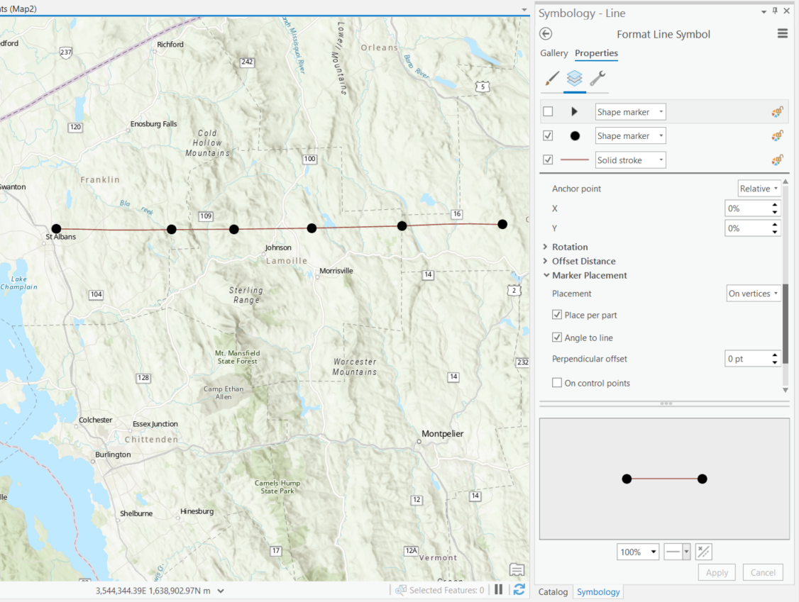 ArcGIS Pro could optionally display point symbols ... - Esri Community