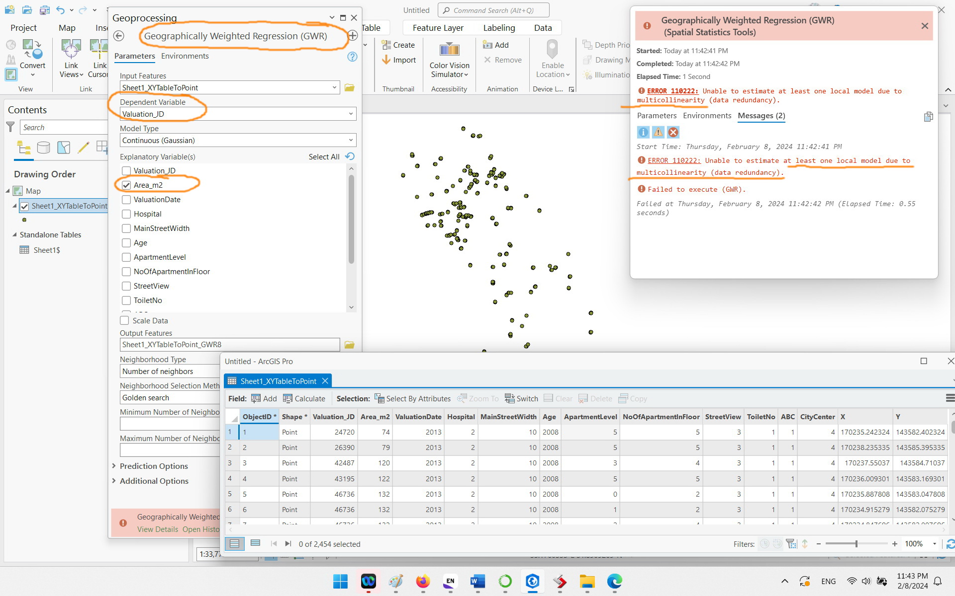 Solved: ArcGIS Pro 3.0.2: The GRW generates “multicollinea... - Esri ...