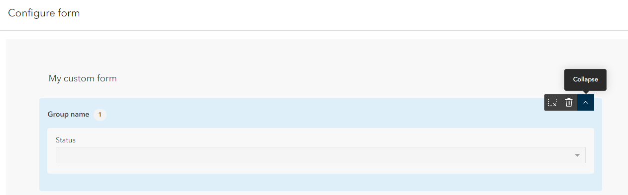Solved: Ability to collapse smart forms in map viewer - Esri Community