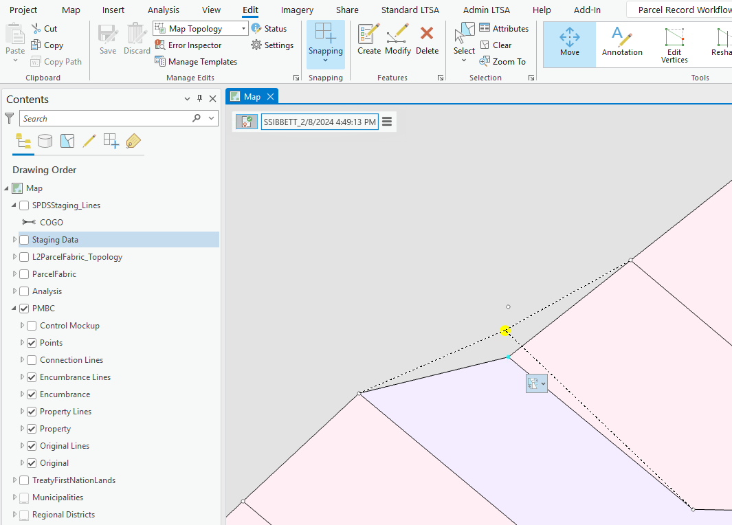 Allow the Align Features tool to honour Map Topolo... - Esri Community