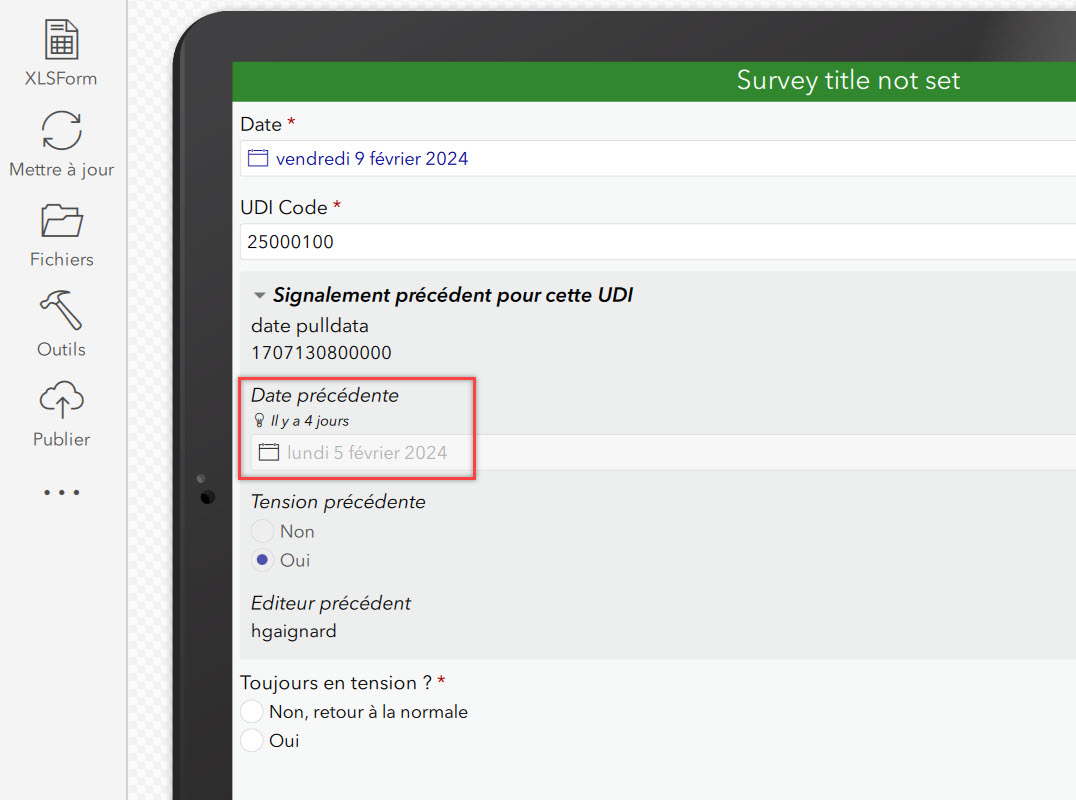 Solved: pulldata("@layer") Date calculation issue in Surve... - Esri Community