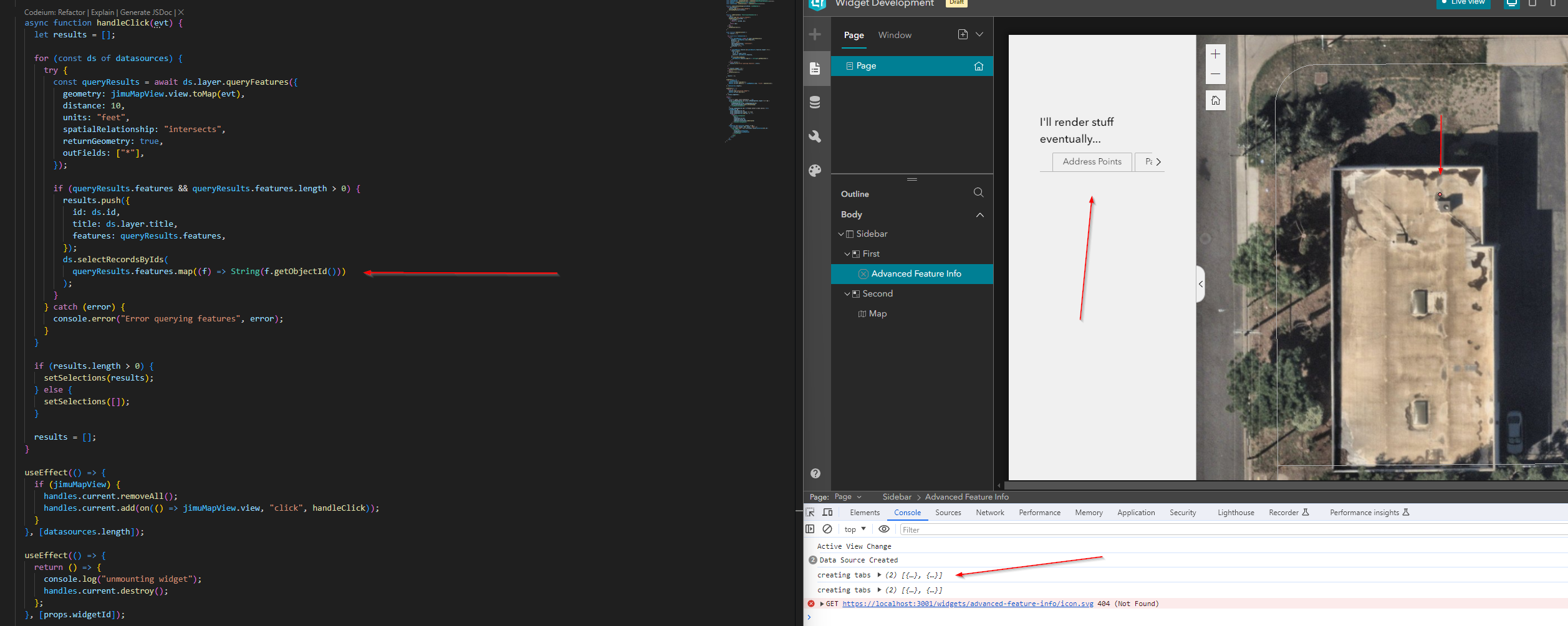 Solved: Selecting Features from DataSource - Esri Community