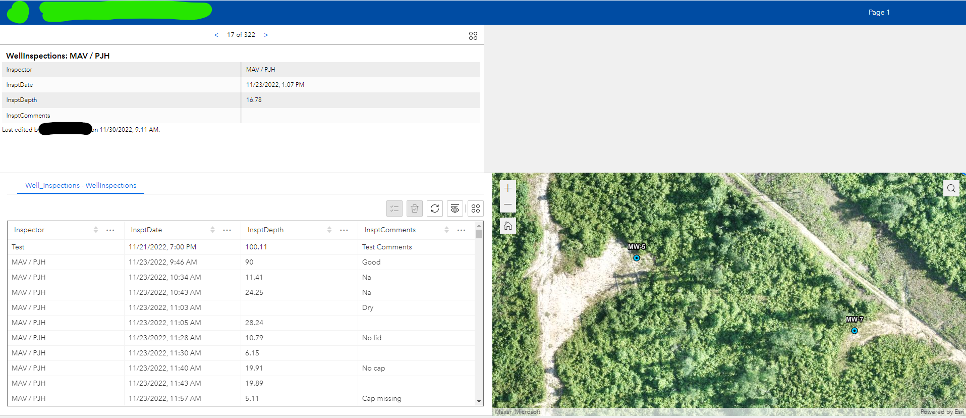 How to view multiple related records for one featu... - Esri Community