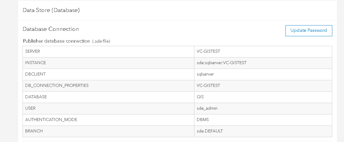 Solved: .sde connection file type when registering a datas... - Esri Community