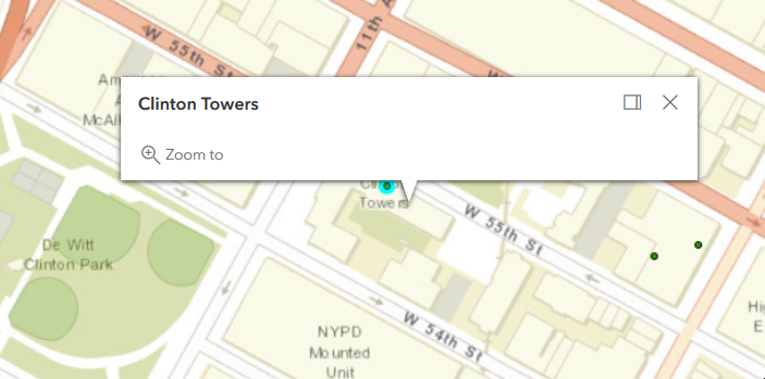 popup location - Esri Community