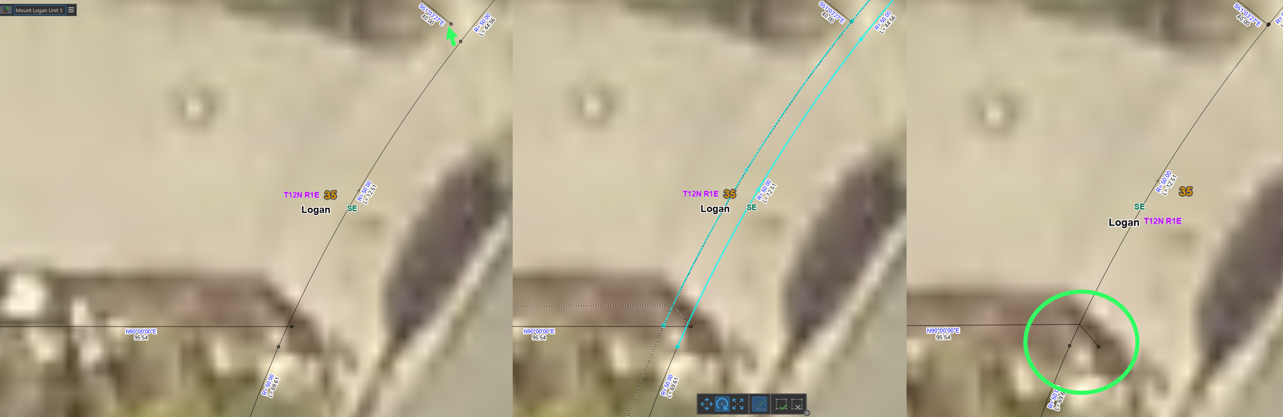 Solved: Rotate moving lines not selected - Esri Community