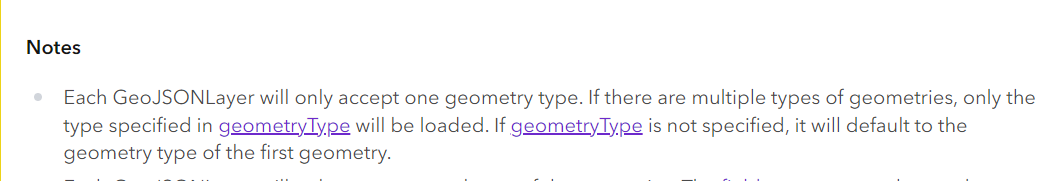 Adding multiple geometries of different types - Po... - Esri Community
