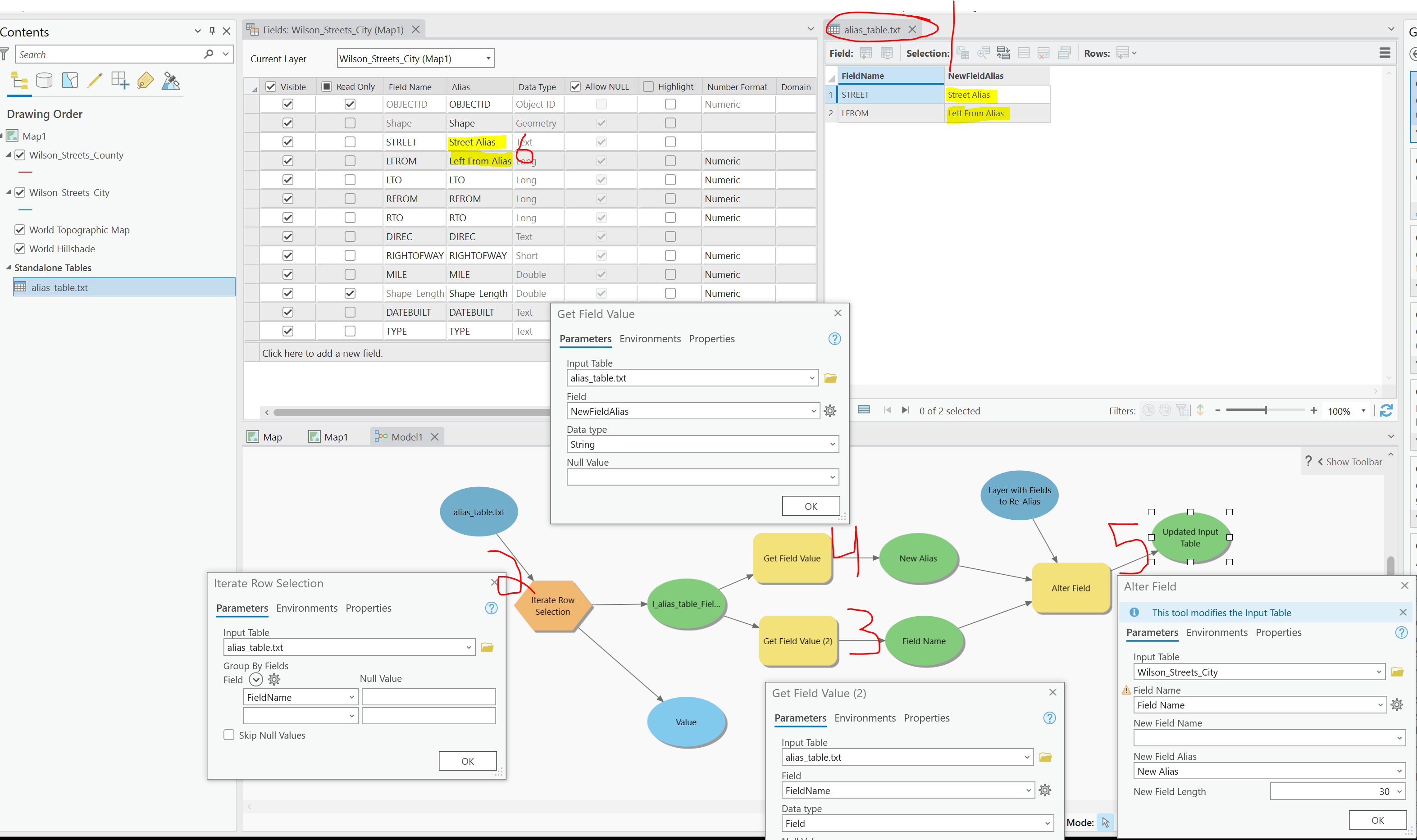 add a "Table to Alias" tool in ArcGIS Pro - Esri Community