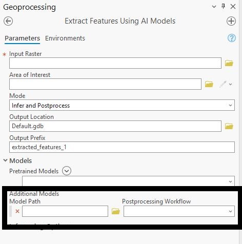 GeoAI Tool-Extract Features Using AI Models - Esri Community