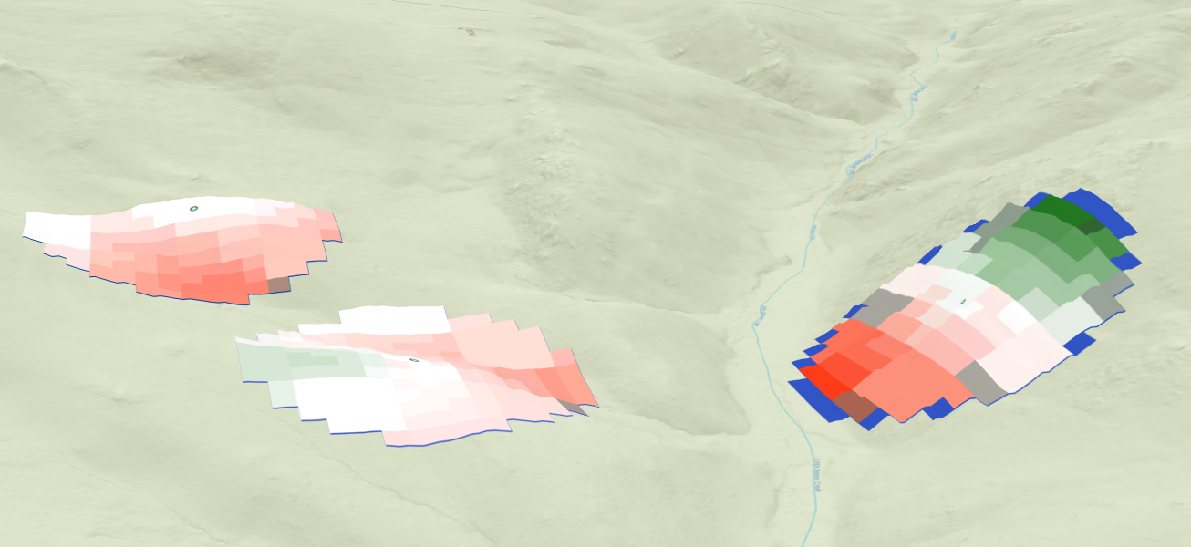 height of raster DEM compared to a feature point - Esri Community