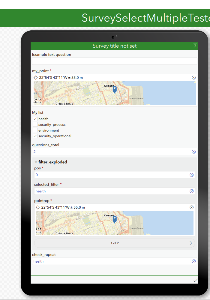 Survey123 - Empty Repeat Record Created - Esri Community
