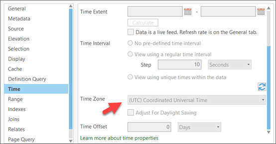 Time zone toggle in ArcGIS Pro - Esri Community