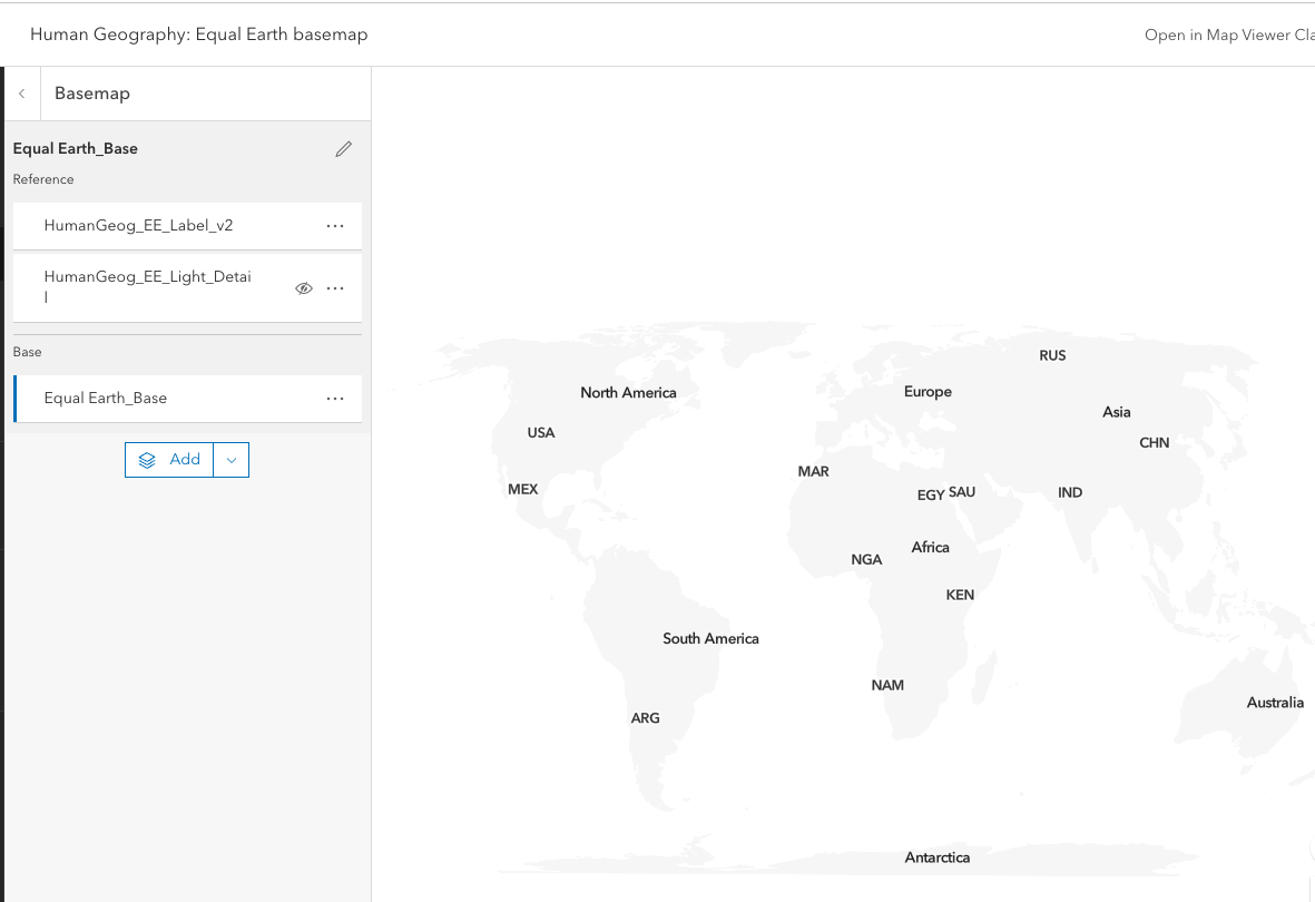 Solved: Basemap without borders - Esri Community