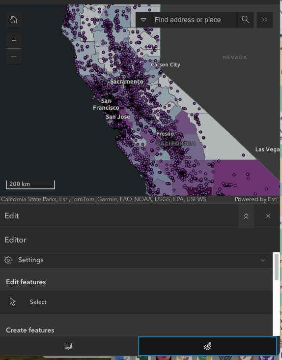 Solved: Sidebar panel icons disappear when selected - Esri Community