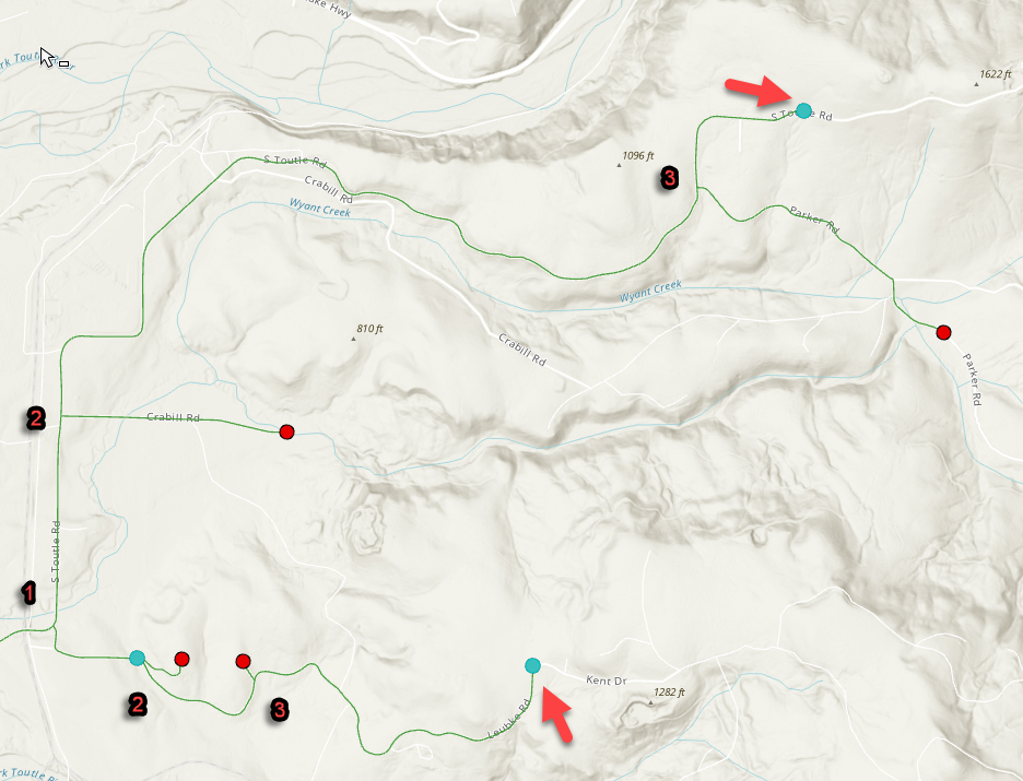 dead end roads, or lines in my network that only i... - Esri Community