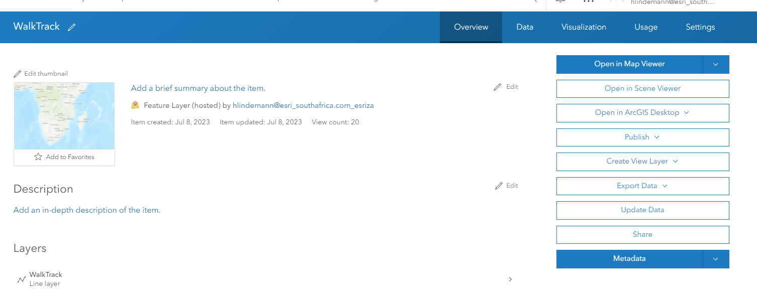 Solved: How can I move datasets from ESRI hosted to local ... - Esri Community