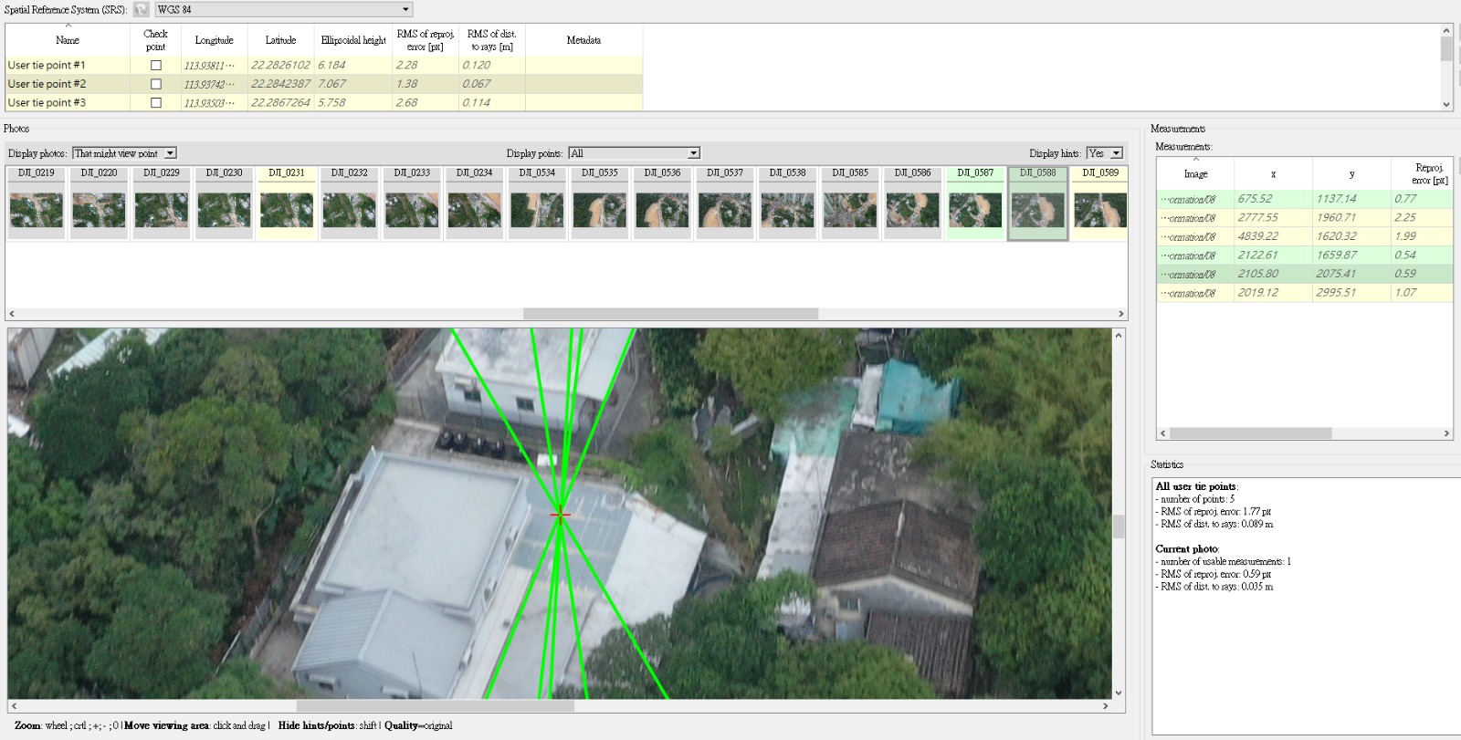 Adding Tie points manually in Site Scan manager - Esri Community