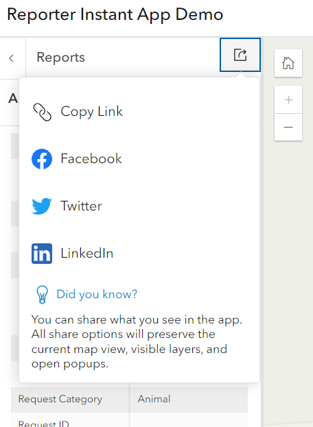 Reporter, Crowdsource Reporter, ArcGIS Online