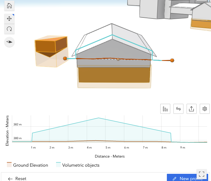 Elevation Profile widget : underground volumetric ... - Esri Community