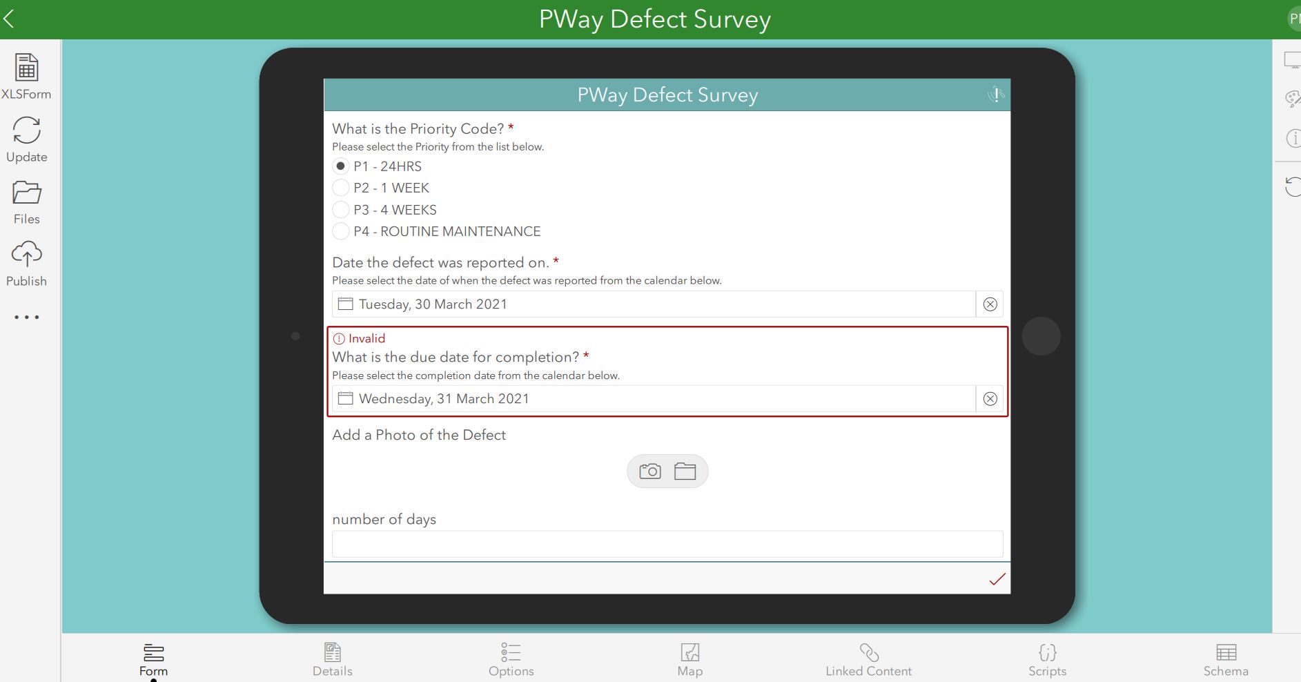 Solved: Create constraints based on previous answers in su... - Esri Community