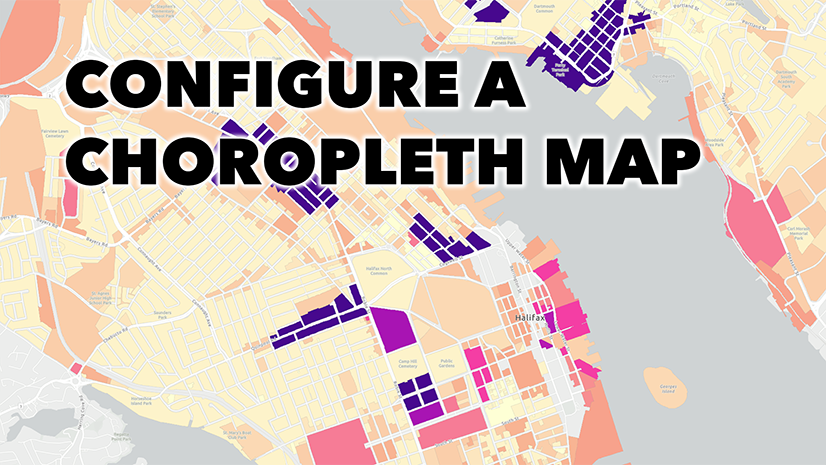 Configure a choropleth map - Esri Community
