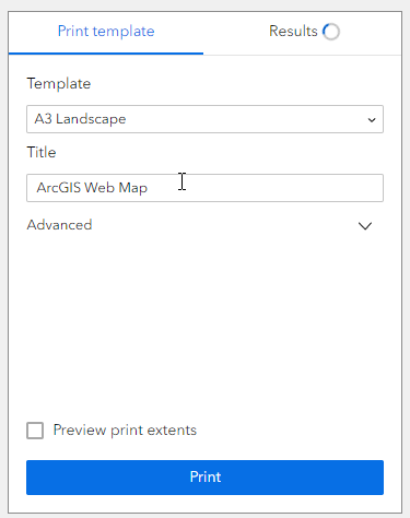 Print Widget Customization - Esri Community