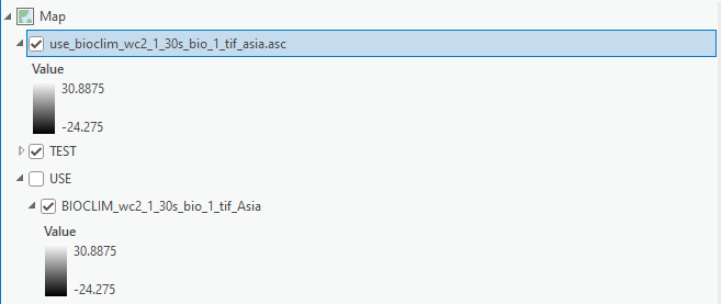 TIF to ASCII conversion leads to no data values on... - Esri Community