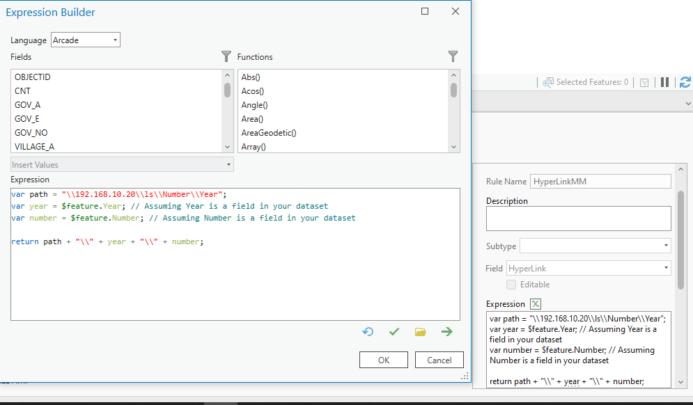 Solved: Expression in Attribute Rule - Esri Community