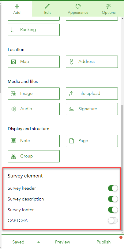 How do I hide survey description? - Esri Community