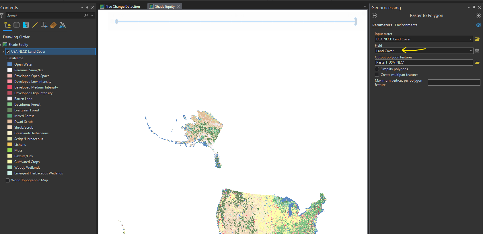 Land Cover Shapefile Data??? - Esri Community