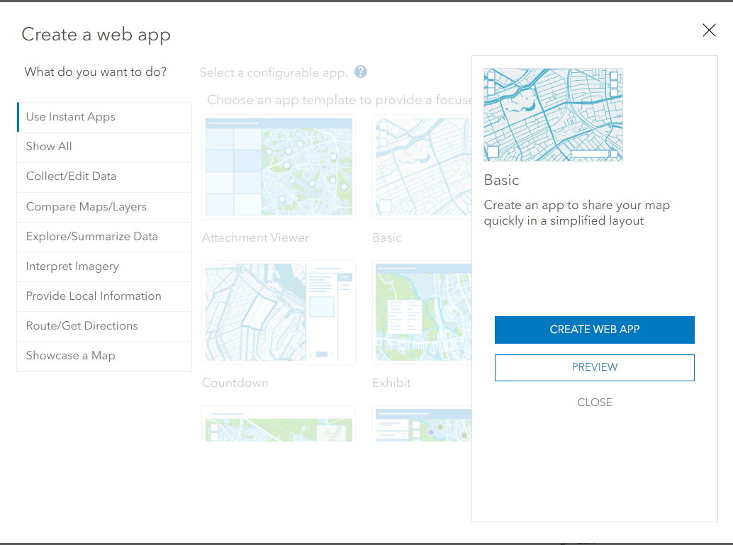 Download and deploy web app - Esri Community