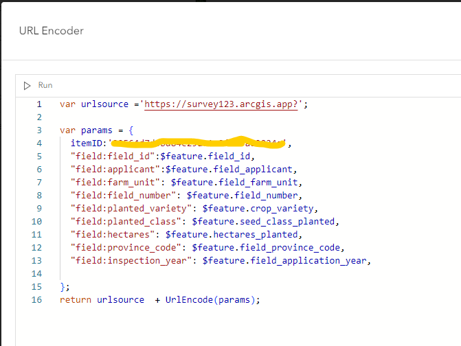 Solved: Integrating S123 and FieldMaps with an URL link wi... - Esri Community