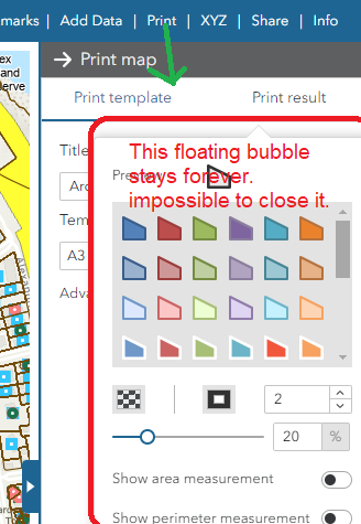 Draw Widget: change style of finished drawings - Esri Community