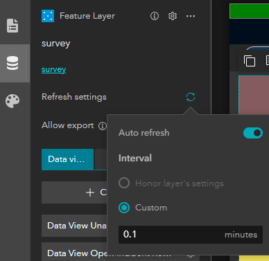 How to auto refresh text widget - Esri Community