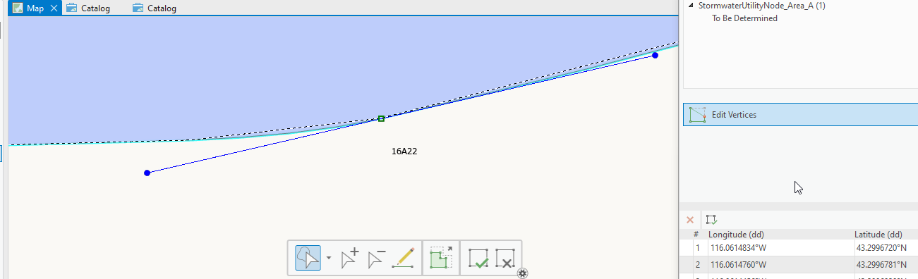 Solved: Are these circles attached to the vertices a setti... - Esri ...
