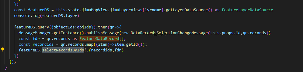 Solved: Selecting Features from DataSource - Esri Community