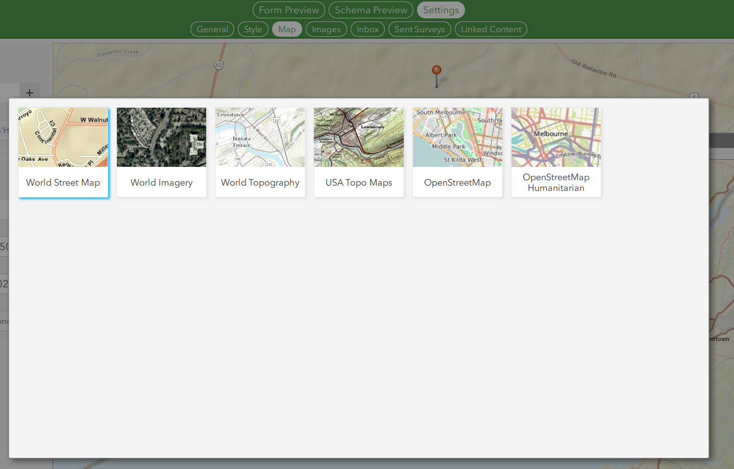 Survey 123 Online Base Map - Esri Community