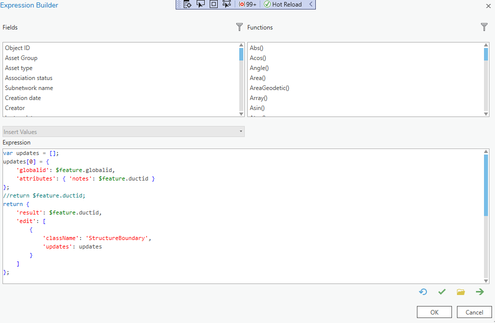 Solved: Update failure via attribute rules with arcade - Esri Community