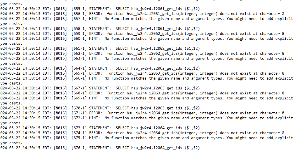 Workflow Manager odd DataStore Errors - Esri Community