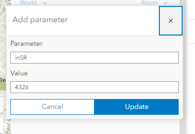 Custom Parameters when Adding a WebService to a Ma... - Esri Community