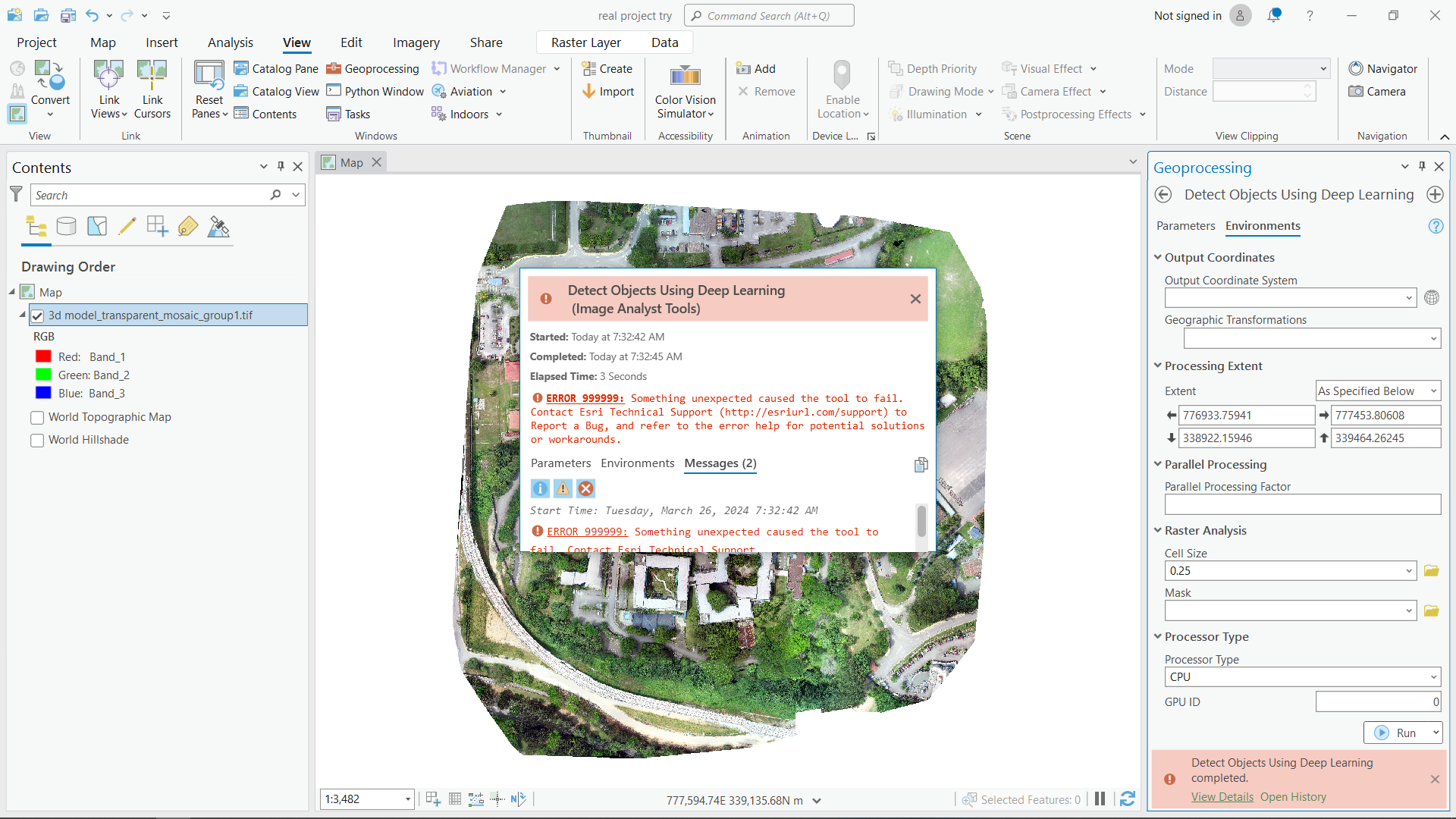 Tree Detection Esri Community
