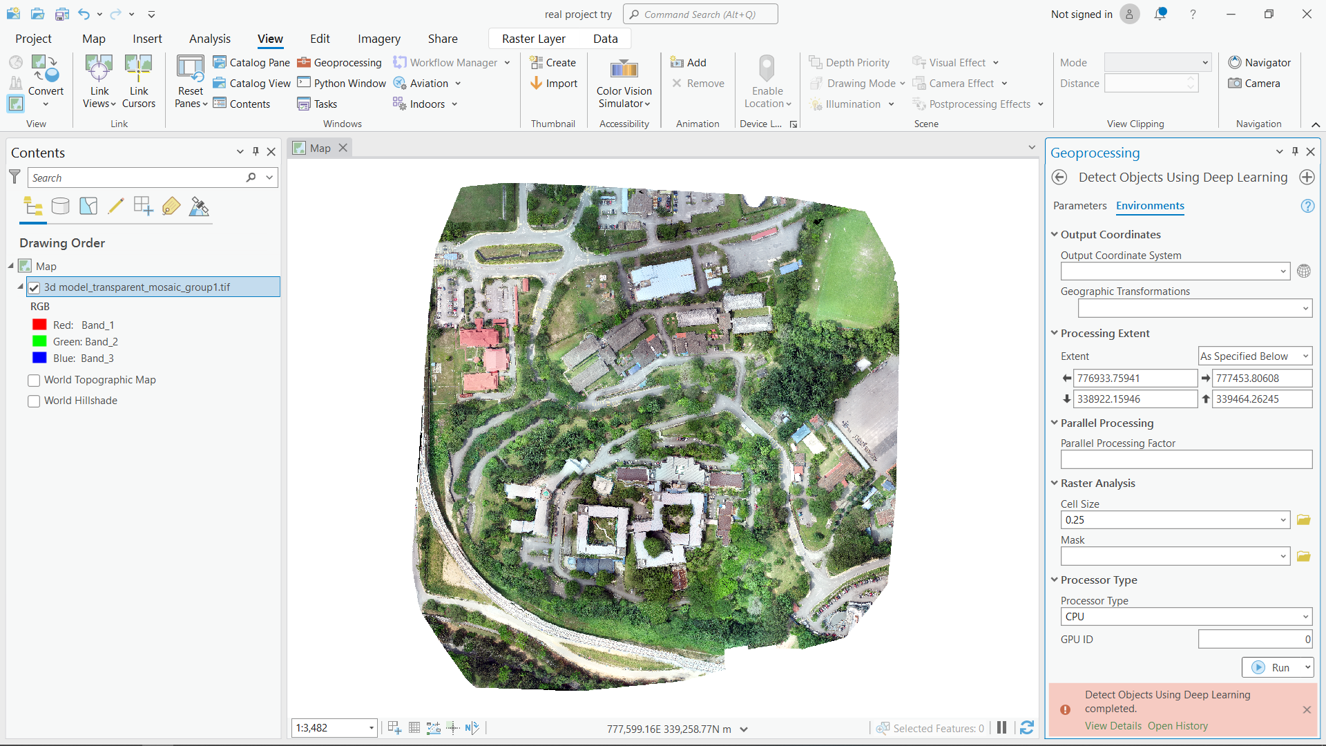 Tree detection - Esri Community