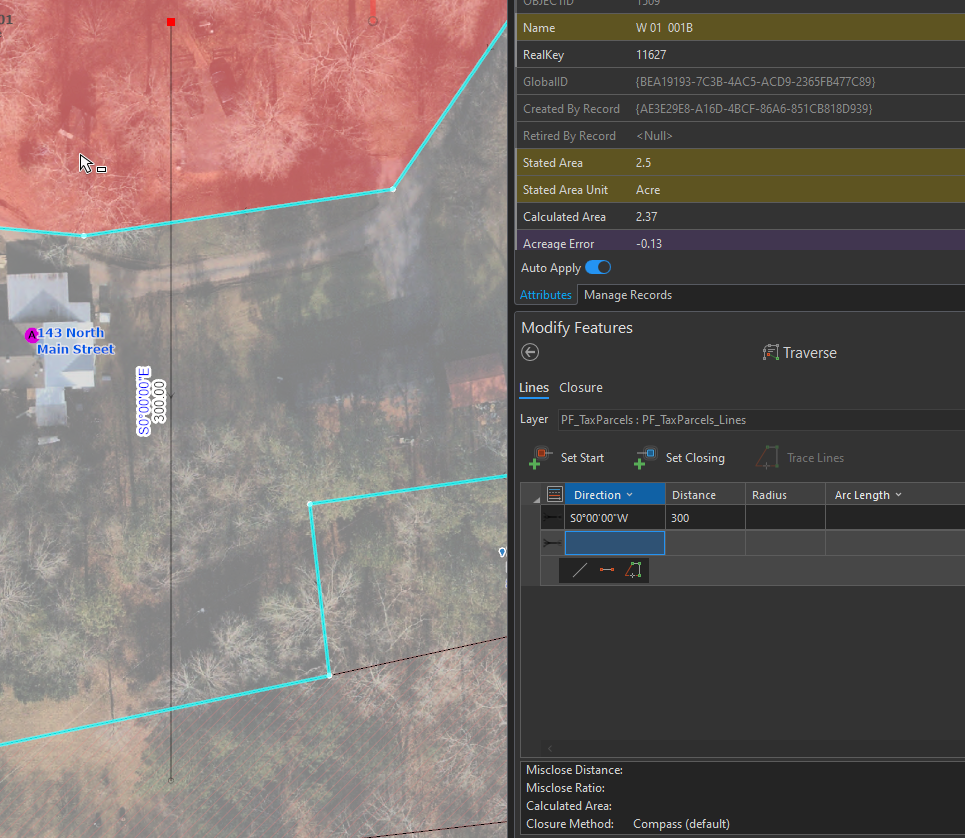 Solved: How do I label my traverses with the bearing and d... - Esri Community