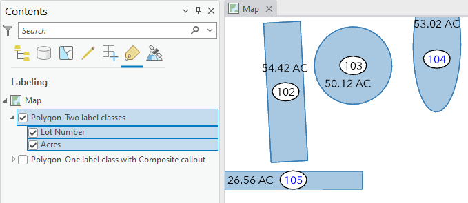 Stacking Label Classes in a Single Polygon - Esri Community