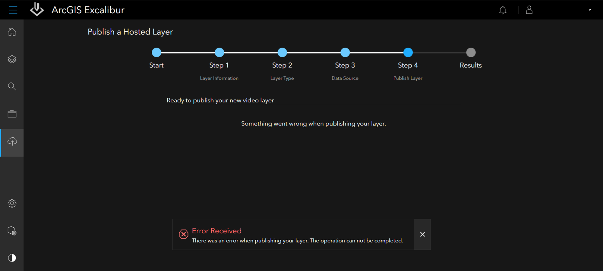 Error Uploading Video in ArcGIS Excalibur - Esri Community
