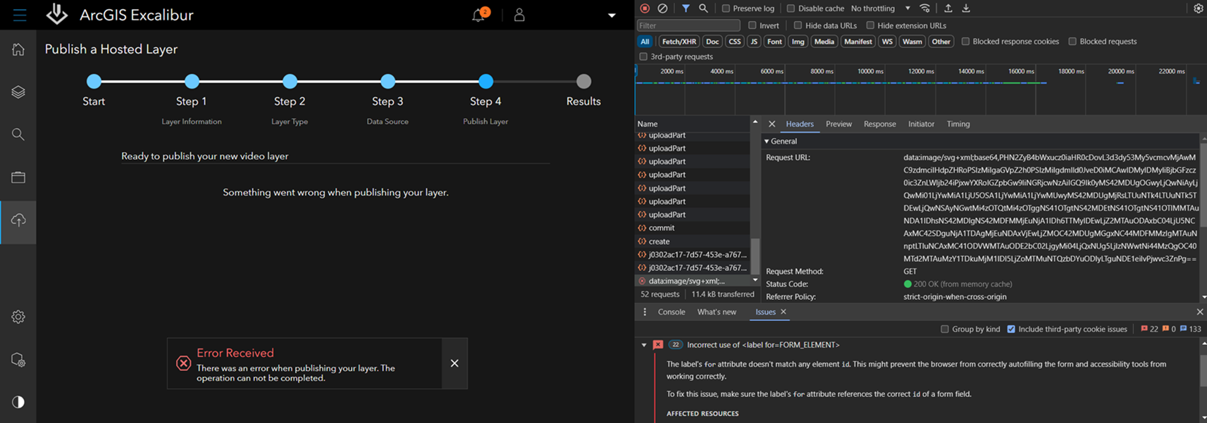 Error Uploading Video in ArcGIS Excalibur - Esri Community